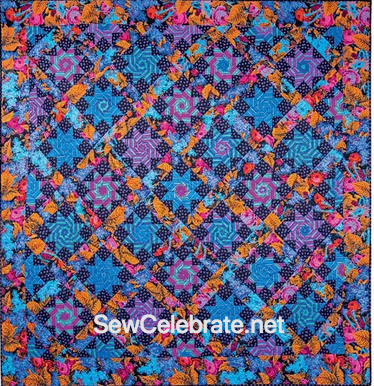 Kaffe Fassett Tippecanoe and Tyler Too Quilt Kit | Sew Celebrate